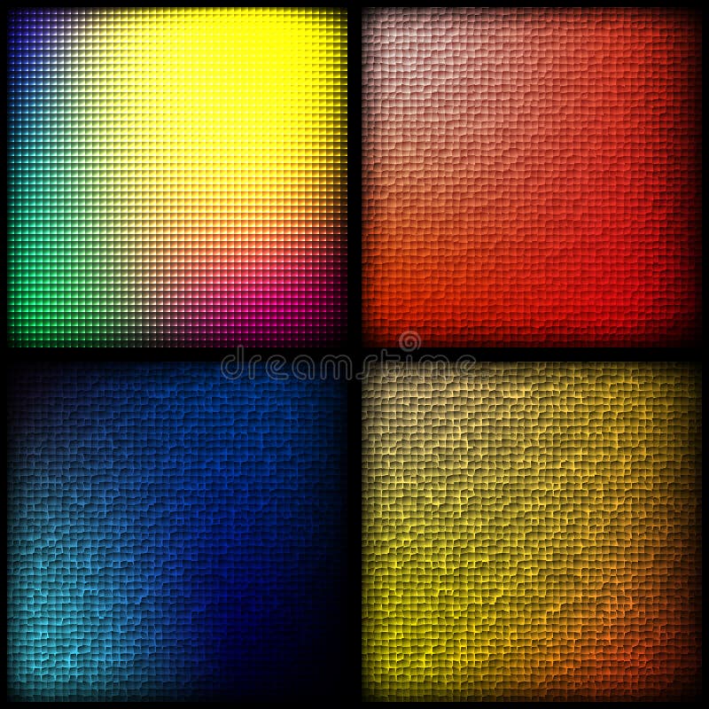 Bright color squares stock vector. Illustration of square - 44587396