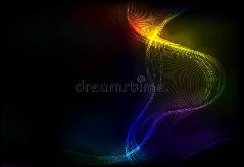 Bright Colored Abstract Background Stock Illustration - Illustration of ...