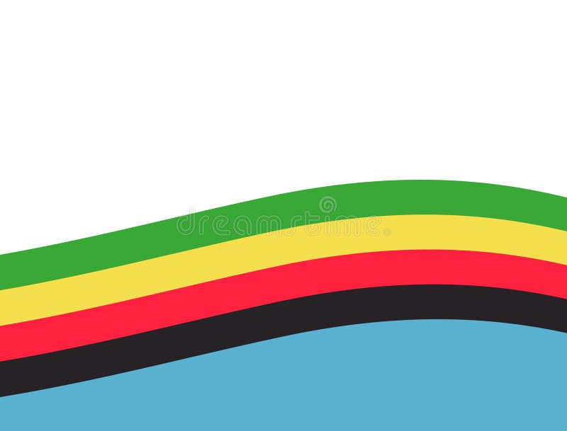 Banner with Colored Waves. Vector Design. Vector Graphics for Design ...