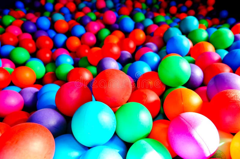 Bright colored balls stock photo. Image of bokeh, hundreds - 37003914