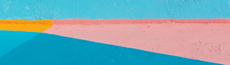 Bright Colored Cement with Smooth Texture Creates Vibrant Visual Appeal ...