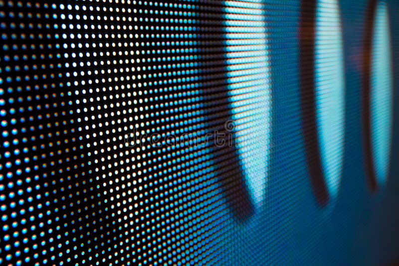 Bright Colored LED Smd Screen Stock Image - Image of screens, lights ...