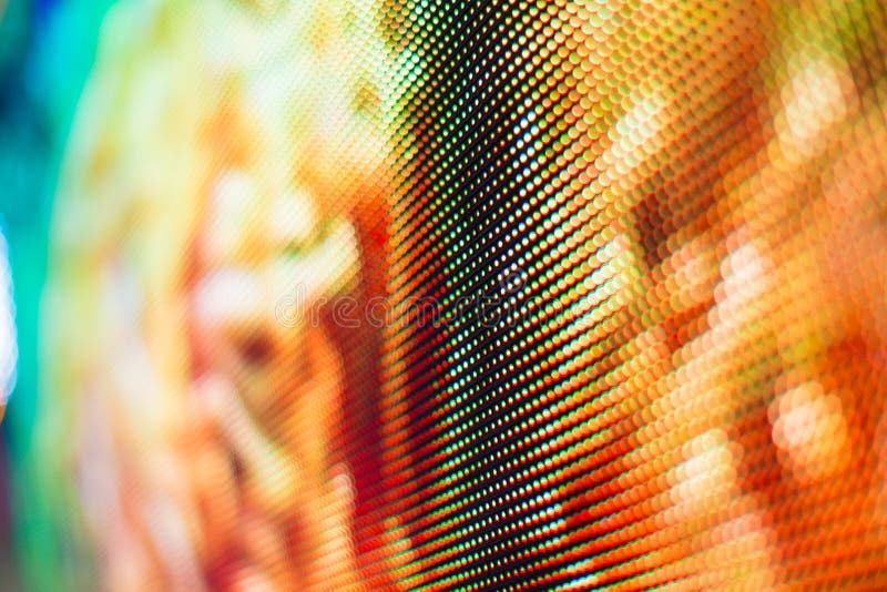 Bright Colored Light LED Smd Screen Stock Image - Image of backgrounds ...