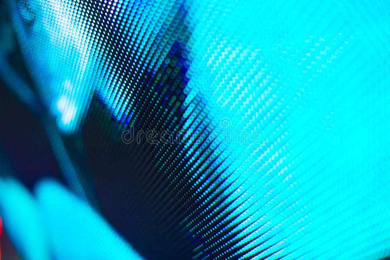 Bright Colored Light LED Smd Screen Stock Photo - Image of glowing ...