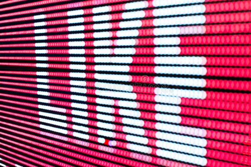 Bright Colored Light LED Smd Screen Stock Photo - Image of grid, bright ...