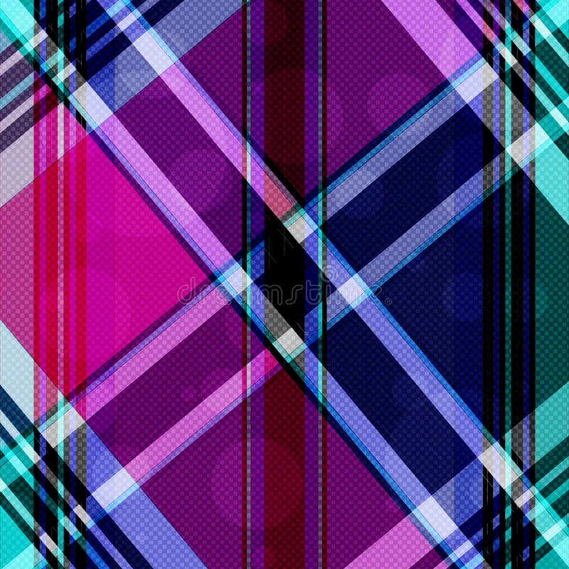 Bright Colored Lines Abstract Geometric Background Illustration Stock ...