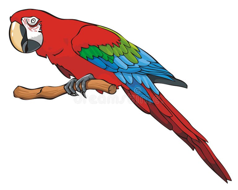 Crest Parrot Stock Illustrations – 1,155 Crest Parrot Stock ...