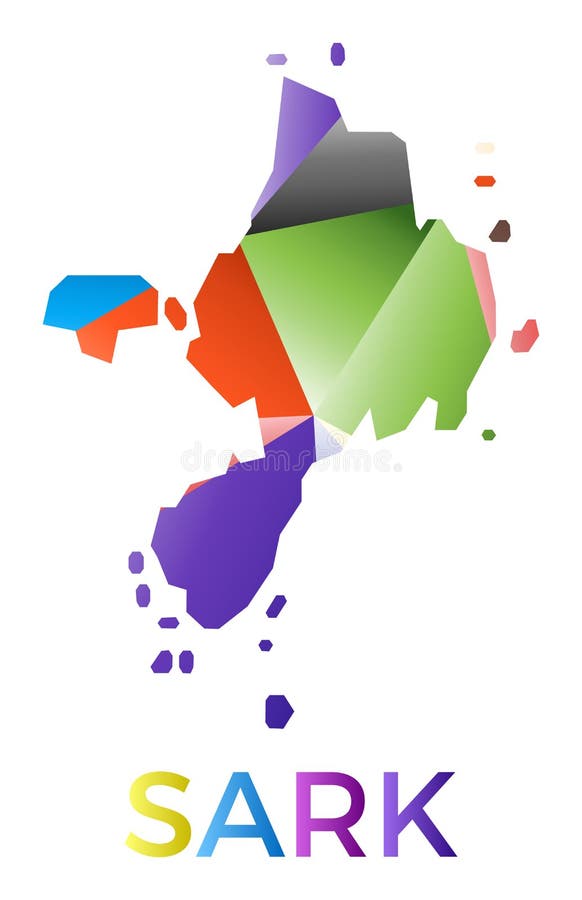 Bright colored Sark shape. stock vector. Illustration of information ...