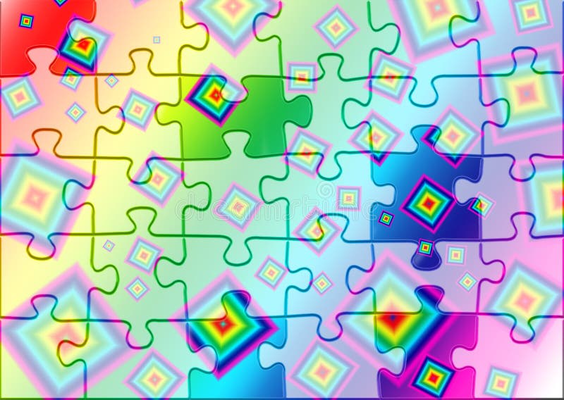 Colors Squares Puzzle Stock Illustrations – 713 Colors Squares Puzzle ...