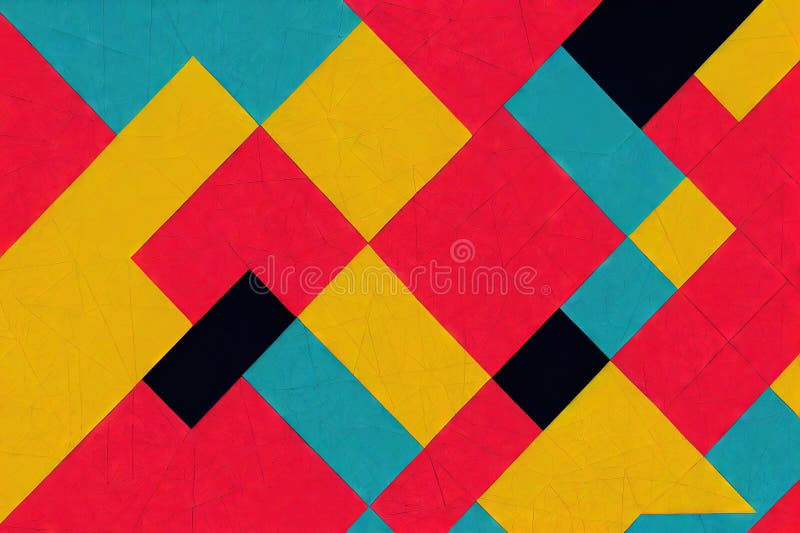 Bright Colored Texture Background with Abstract Shape. Stock ...