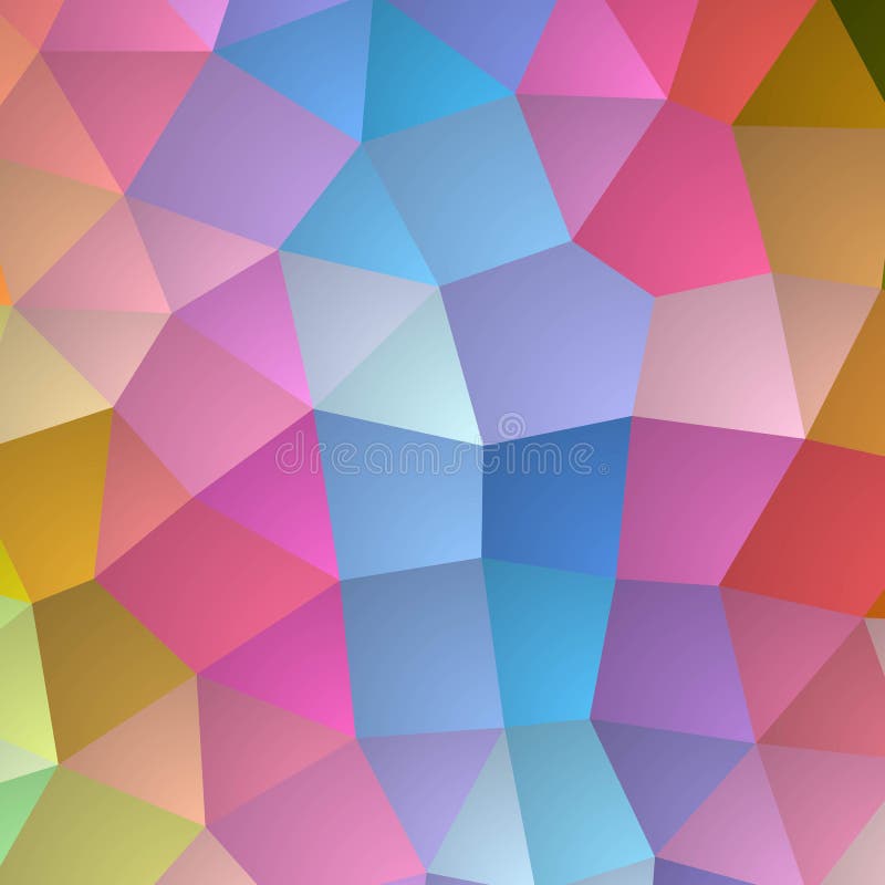 Bright Colored Triangles. Abstract Background. Layout for Advertising ...