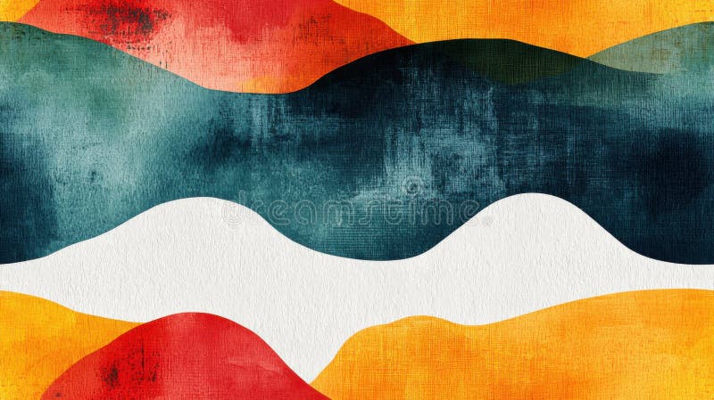 Bright and Colorful Abstract Background with Soft Blends and Dynamic ...