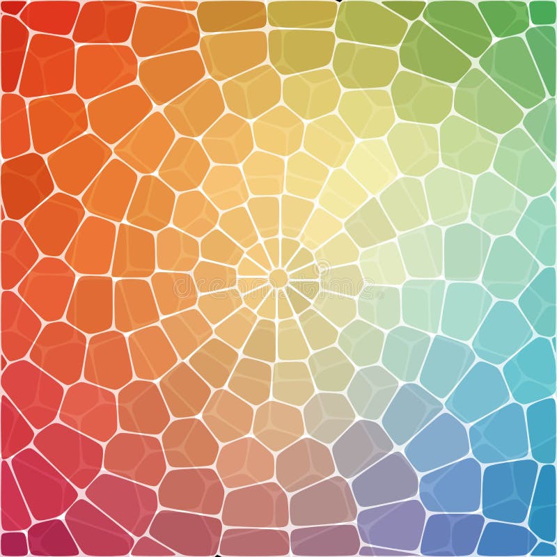 Bright Colorful Abstract Mosaic Background, Illustration. Eps 10 Stock ...