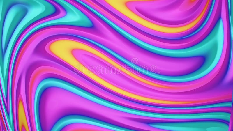 Bright Colorful Background. 3d Rendering Stock Illustration ...