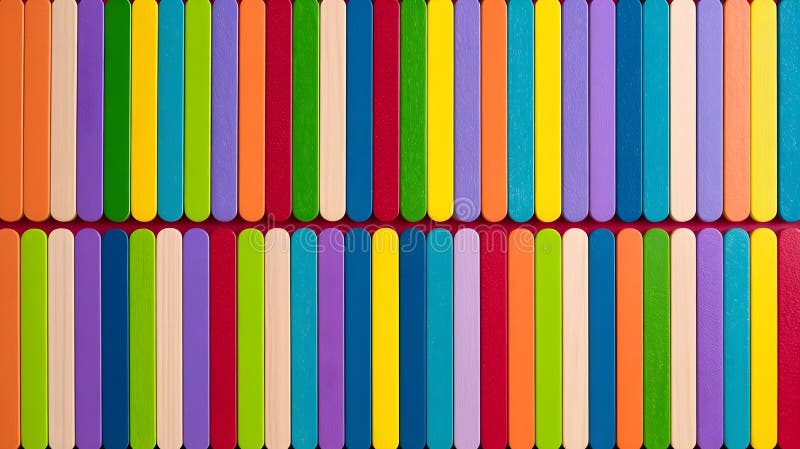 A Bright and Colorful Composition Featuring an Array of Arranged ...