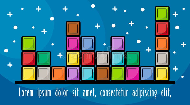 Falling Blocks Stock Illustrations – 1,259 Falling Blocks Stock ...