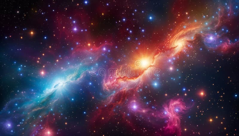 Star Clusters in the Galaxy Stock Illustration - Illustration of star ...