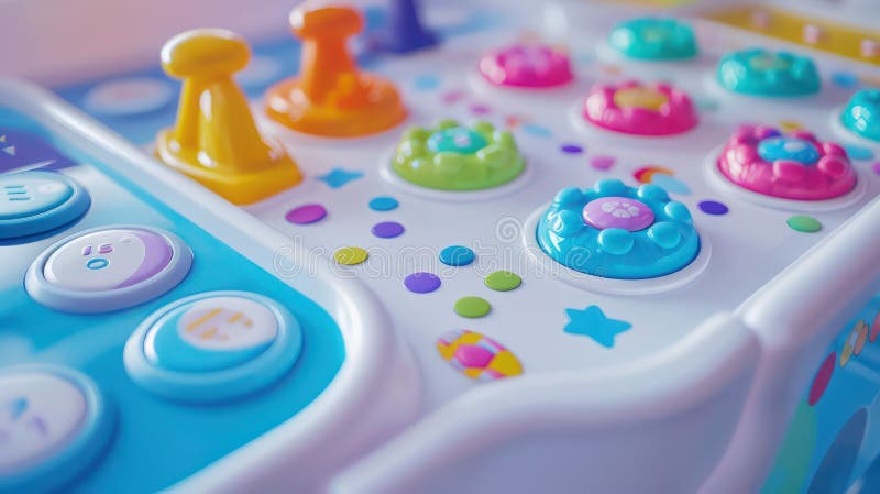 Bright Colorful Interactive Toy Panel for Babies To Encourage Motor ...