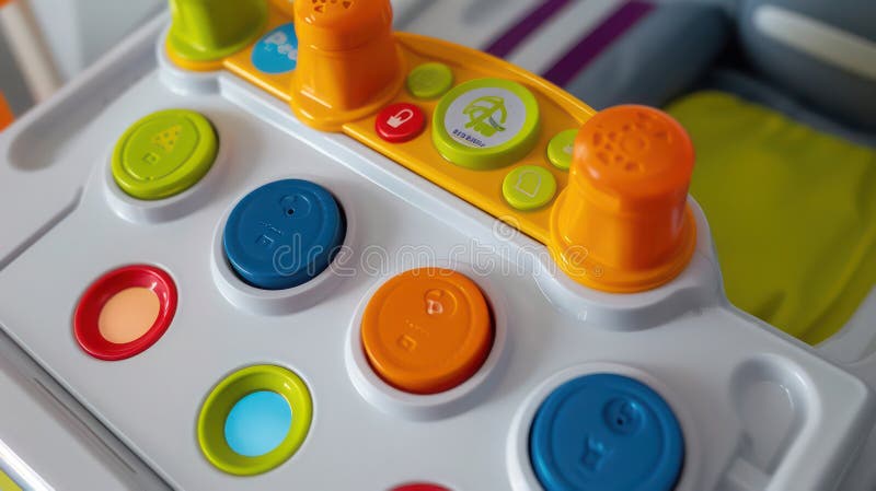 Bright Colorful Interactive Toy Panel for Babies To Encourage Motor ...