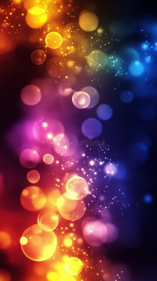 Colorful Light Trails Creating Dynamic Patterns during a Vibrant Night ...