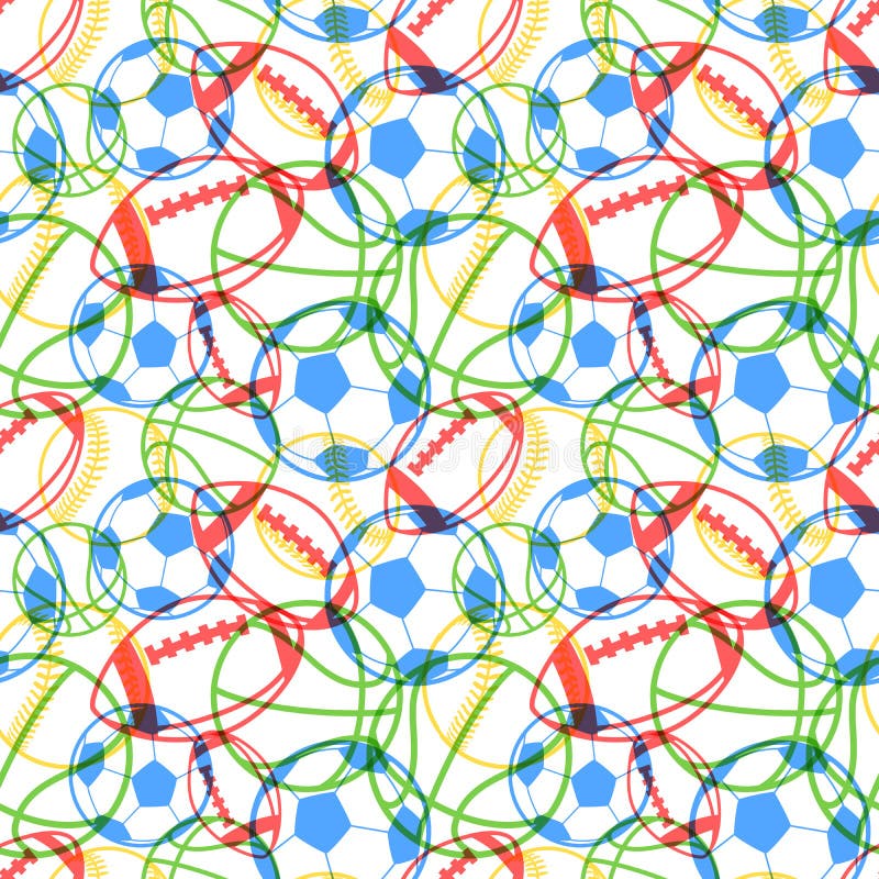 Multi Sports Clipart