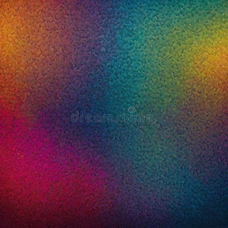 Bright Colorful Noise Texture with Digital Pixelated Effect Stock ...