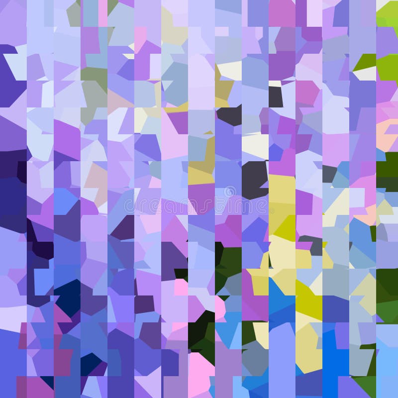 Bright Colorful Pattern. Mosaic of Geometric Shapes. Colored Polygons ...