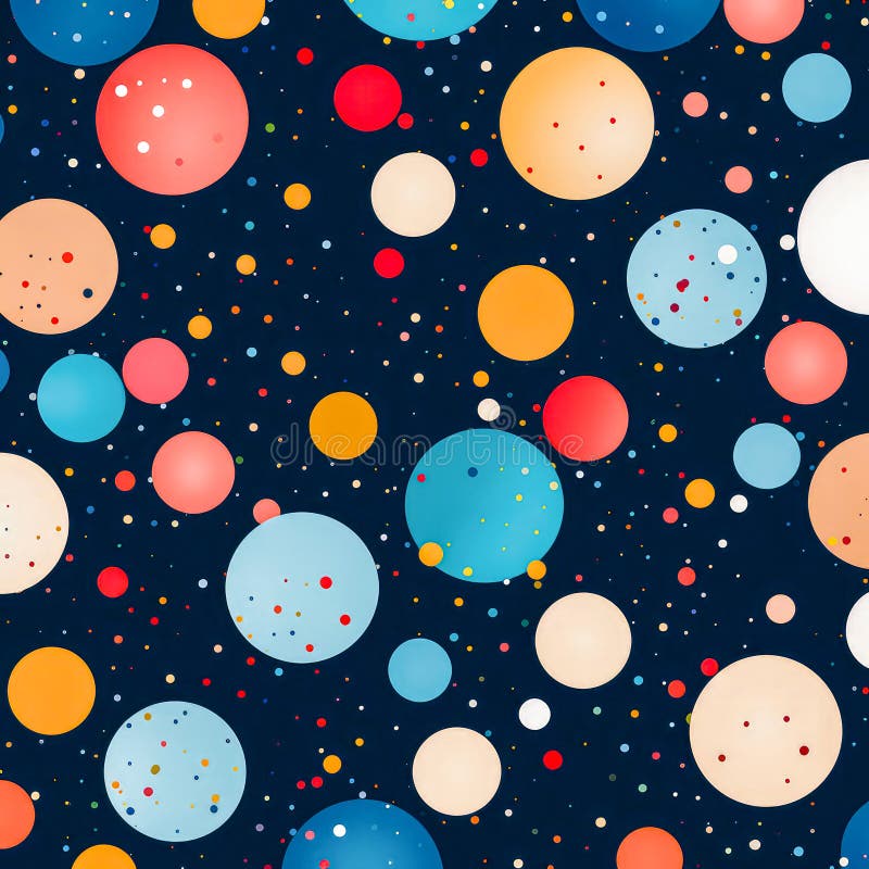 Bright and Colorful Wallpaper Design Featuring Various Patterns ...