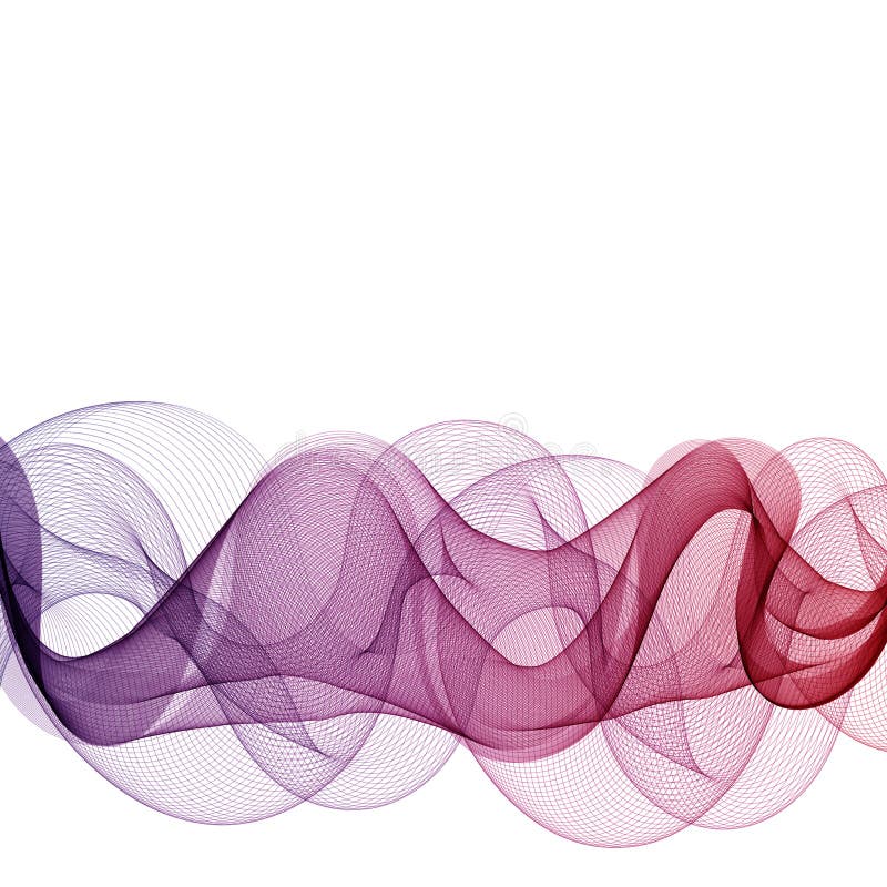 Bright Colorful Wave. Wave Pattern. Color Abstract Vector Illustration ...