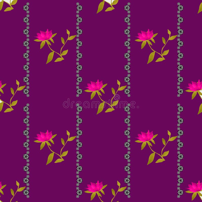 Bright Colors Geometrical Floral Pattern Texture Background Stock ...