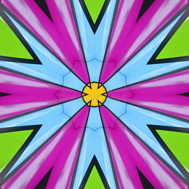 Bright Colors Shapes Blurs Art Background Abstract Stock Illustration ...