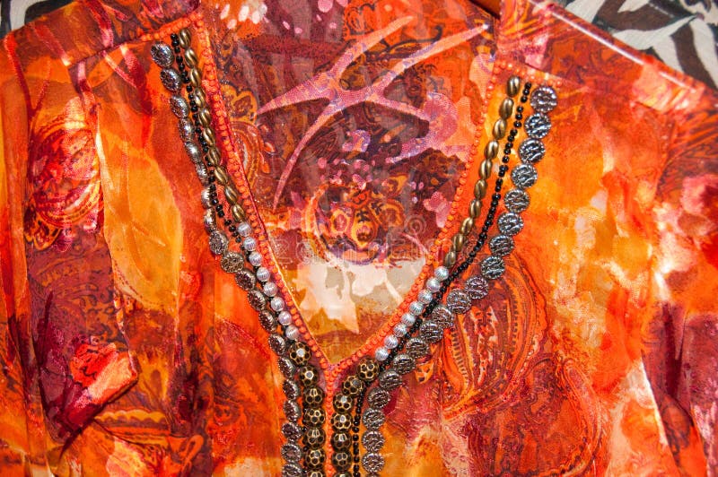 Bright Coloured Middle Eastern Clothing Stock Image - Image of colors ...