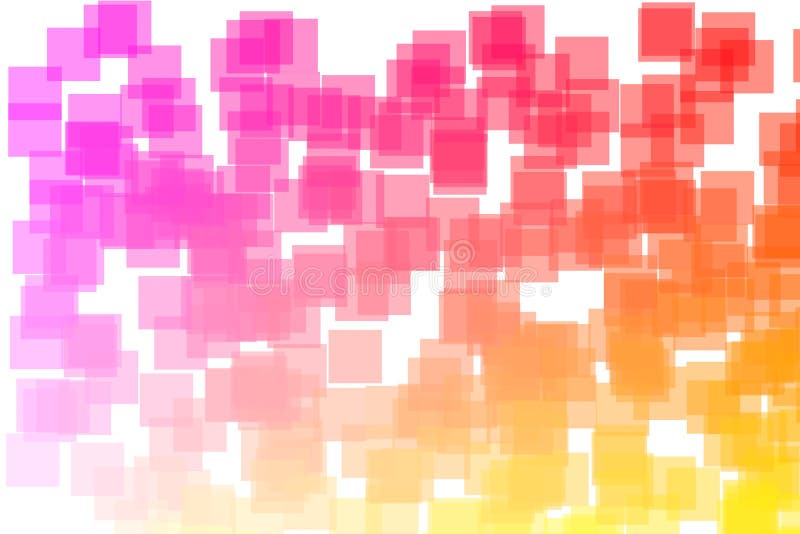 Bright Coloured Drawing of Flowers. Stock Illustration - Illustration ...