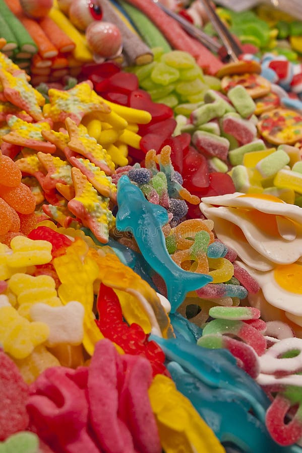 Bright and colourful candy stock image. Image of group - 53130721