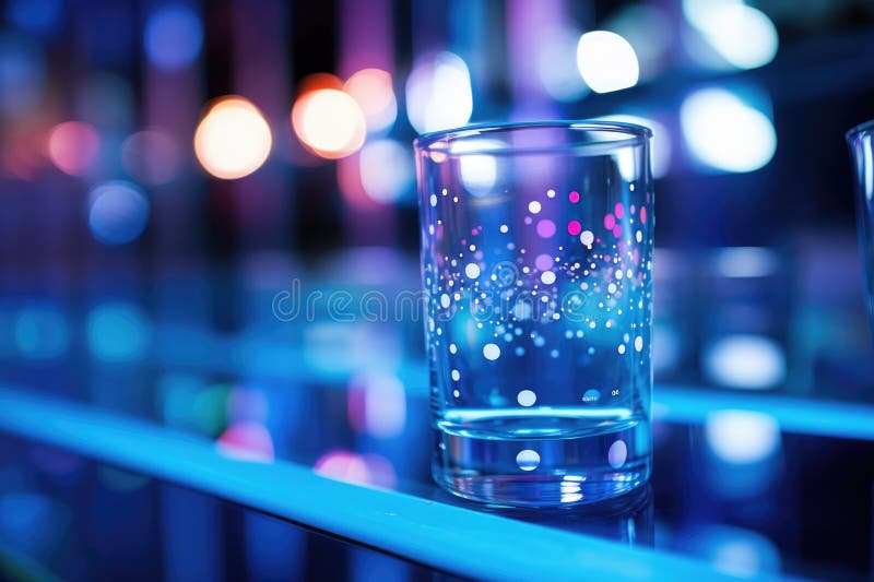 Bright Colourful Glass Objects of Different Shapes in Neon Colours ...