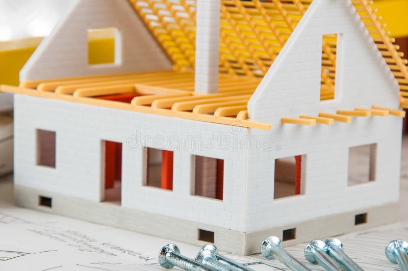 Bright Composition of Professional Building Stuff Stock Image - Image ...