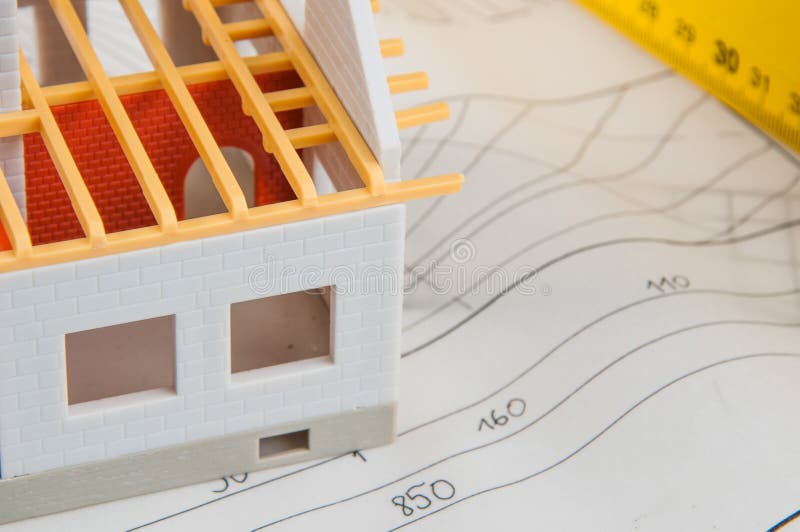 Bright Composition of Professional Building Stuff Stock Photo - Image ...