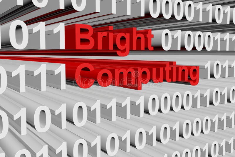 Bright Computing stock illustration. Illustration of technology - 91445713