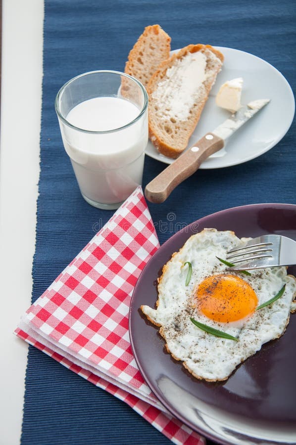 Bright Concept of Breakfast Stock Image - Image of salt, tail: 37517391