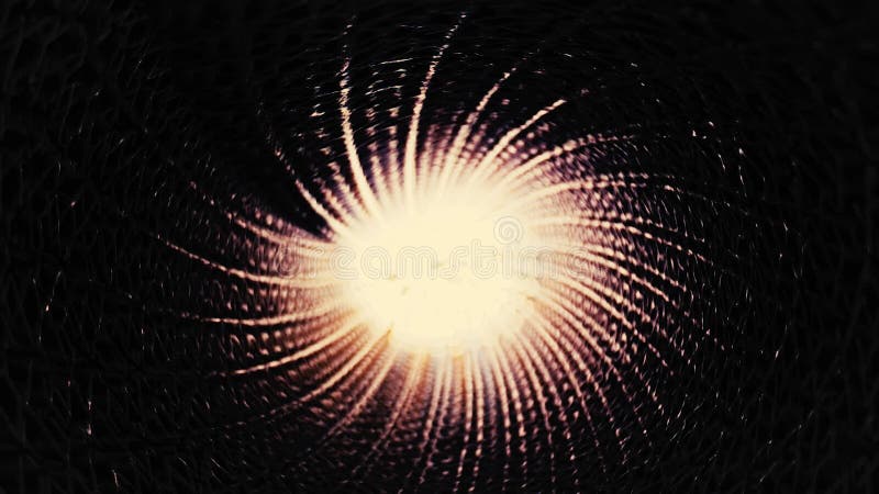 Bright Core Glowing Radiation Effect Stock Footage - Video of light ...