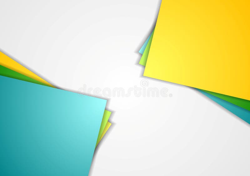 Bright Corporate Abstract Contrast Background Stock Vector ...