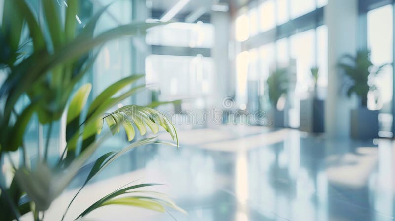 Modern Bright Corporate Office Interior Design: Spacious Workspace ...