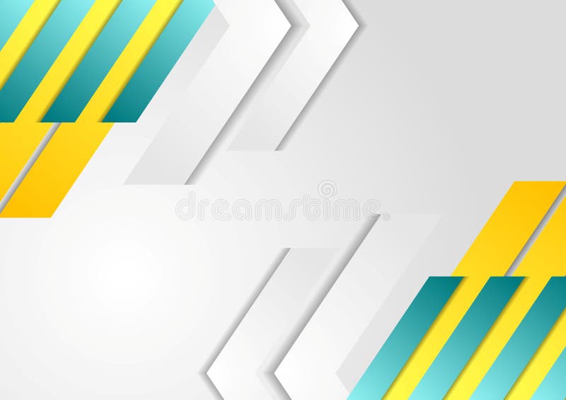 Bright Corporate Tech Abstract Background Stock Vector - Illustration ...