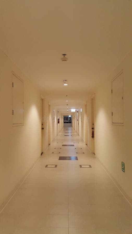 Bright corridor. stock image. Image of inside, condo - 84153281