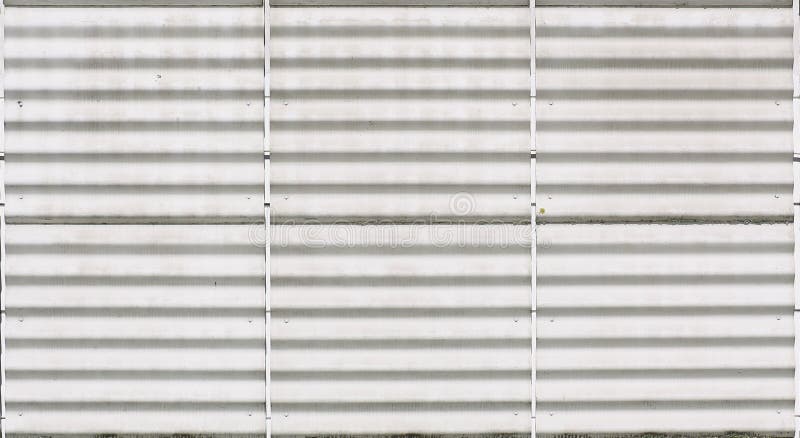 Bright Corrugated Metal Panels Usable As Texture Stock Photo - Image of ...