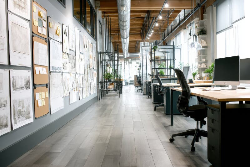 Virtual Coworking Space with Floating Task Boards and Modern ...