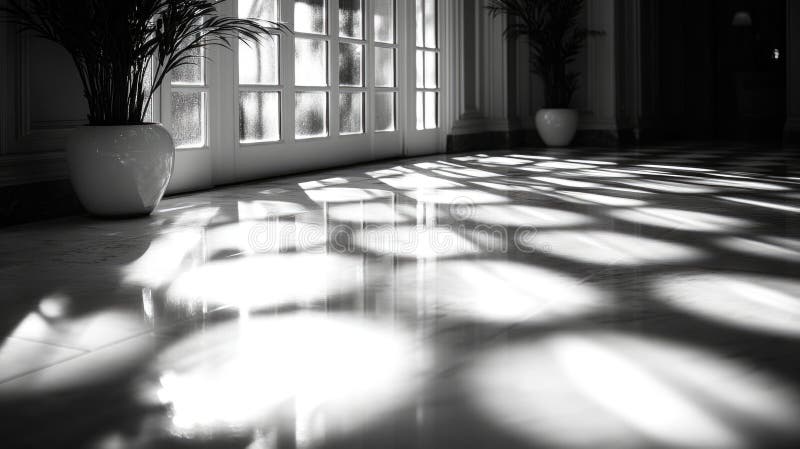 Bright Cozy Interior Warm Sunbeam Illuminating Space Stock Photos ...