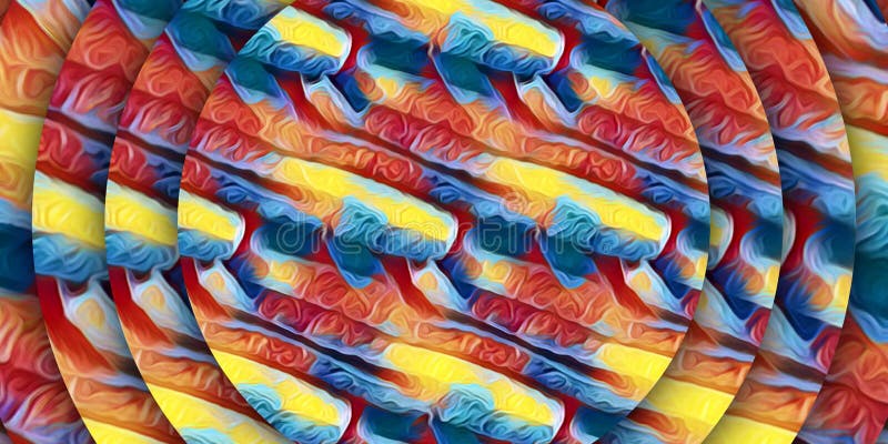 Vividly Coloured Creative Patterns and Circular Concentric Designs in ...