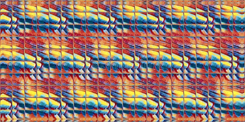 Bright Creative Patterns and Tessellation Designs in Primary Colours ...