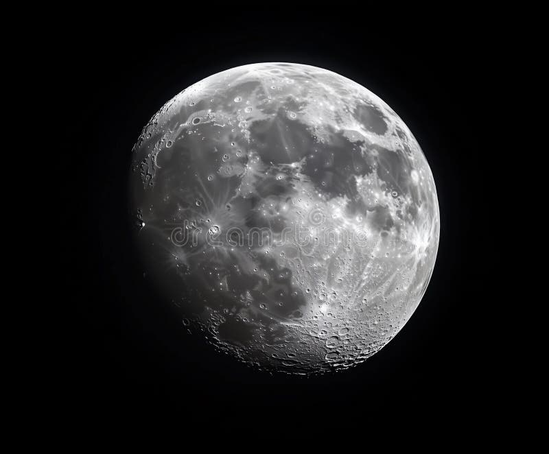Exploring the Beauty of a Crescent Moon Against a Dark Sky during a ...
